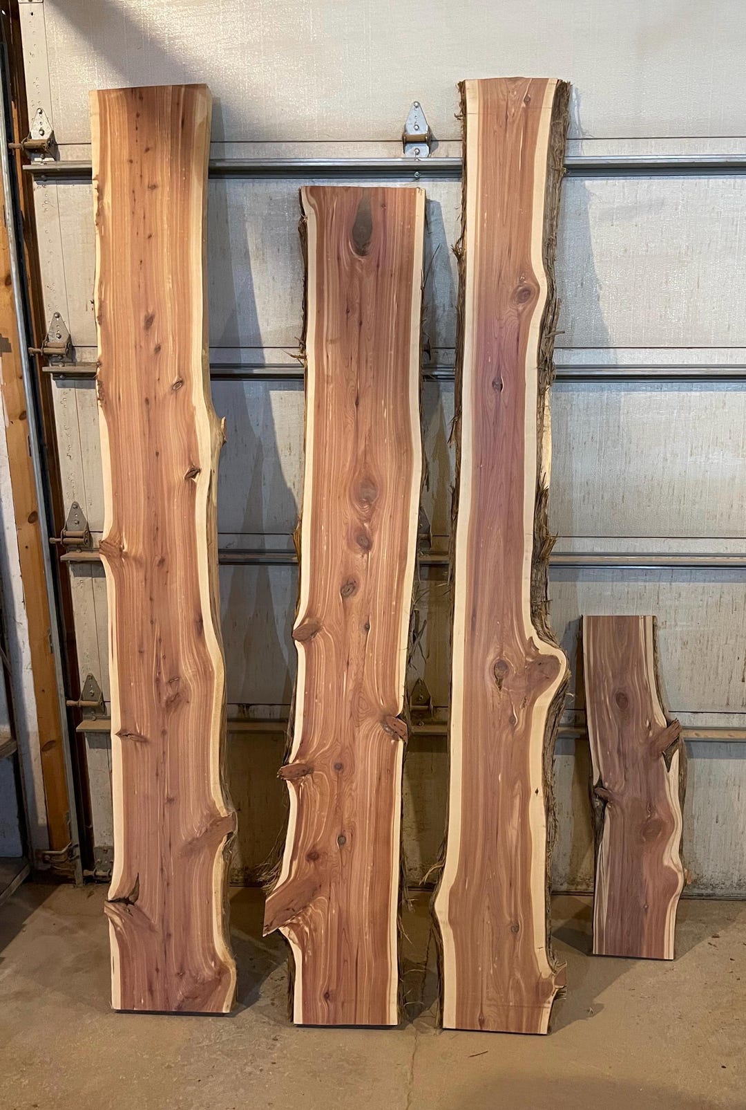 Live Edge, Cedar Slabs, Mantle, Shelf, Board, Lumber, Wide, Thick - Etsy