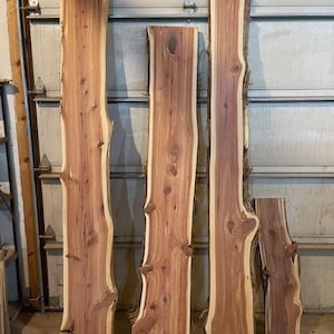 Live Edge, Cedar Slabs, Mantle, Shelf, Board, Lumber, Wide, Thick - Etsy