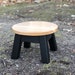 Round Top, Step Stool, Riser, Modern, Contemporary, Wood Stool, Painted ...