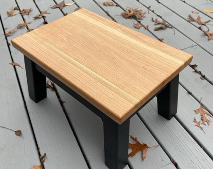 Rectangle, Cherry Top, Step Stool, Riser, Modern, Contemporary, Wood ...