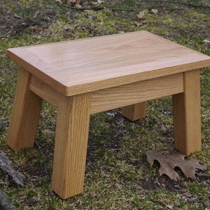 Solid Oak/ Beveled Edge/ Modern/ Riser/ Classic/ 8" - 10" Inches High ...