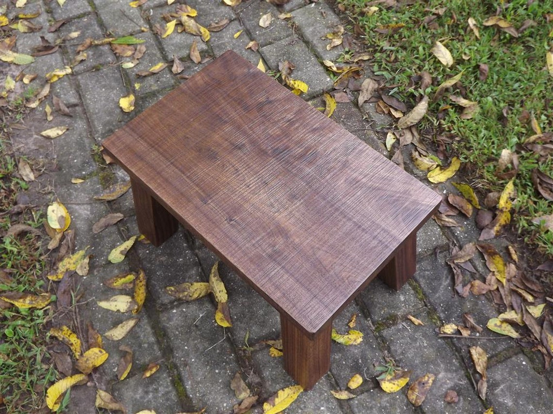 Solid/ Walnut/ Rustic/ Farmhouse Stool/ Foot Stool/ Step Stool 8" - 10 ...