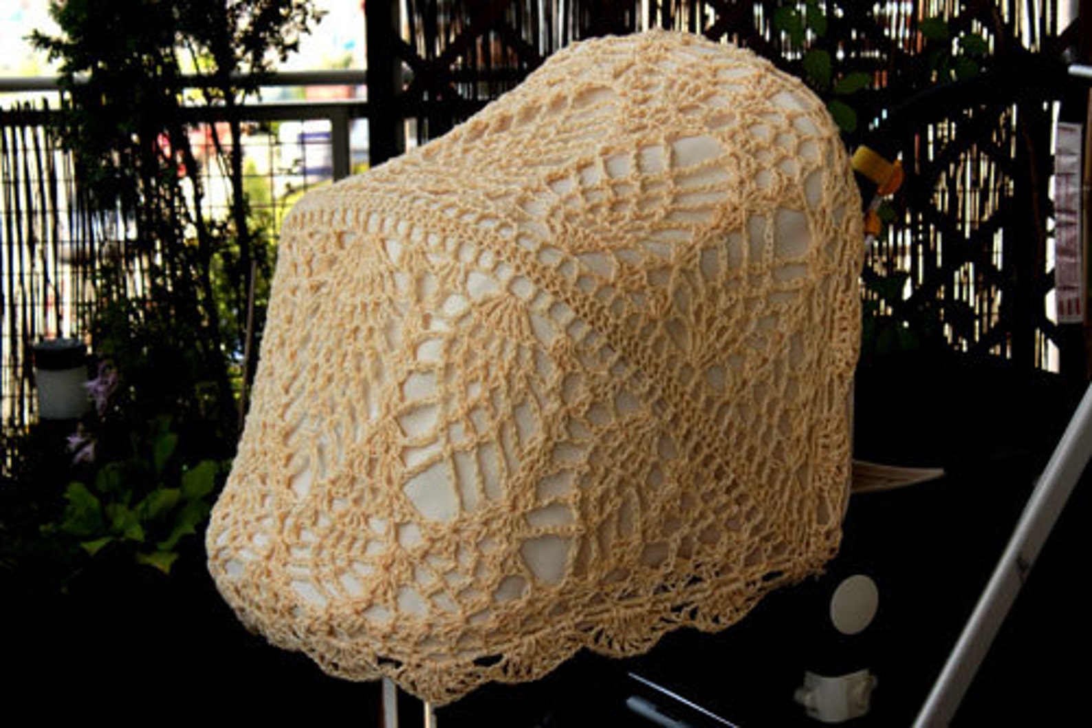Crochet Canopy Cover for Bugaboo & Uppababy Strollers READY TO SHIP - Etsy