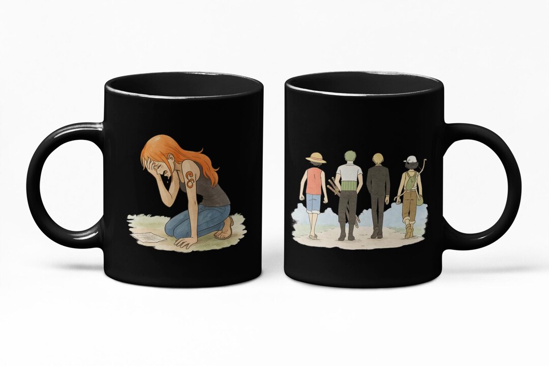 One Piece Mug: Nami Crying Scene - Anime Coffee Cup - Etsy