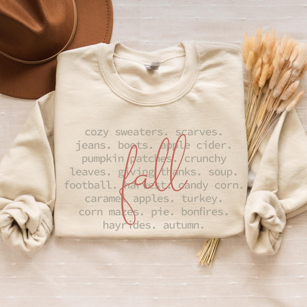 Fall Definition Sweatshirt, Fall - Cozy Sweaters, Scarves Etc, Fall ...