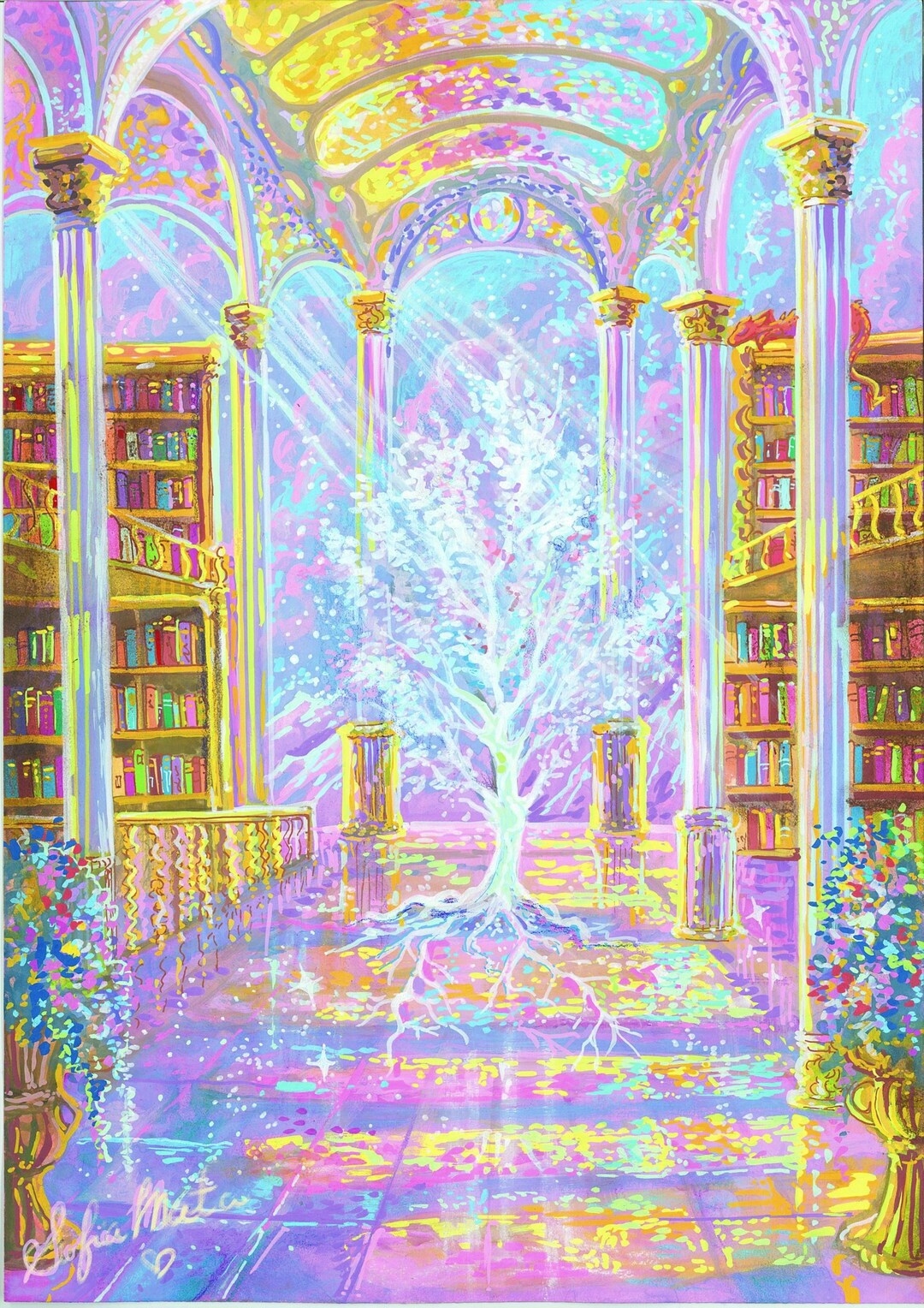 The Tree of Wisdom - Print - Etsy