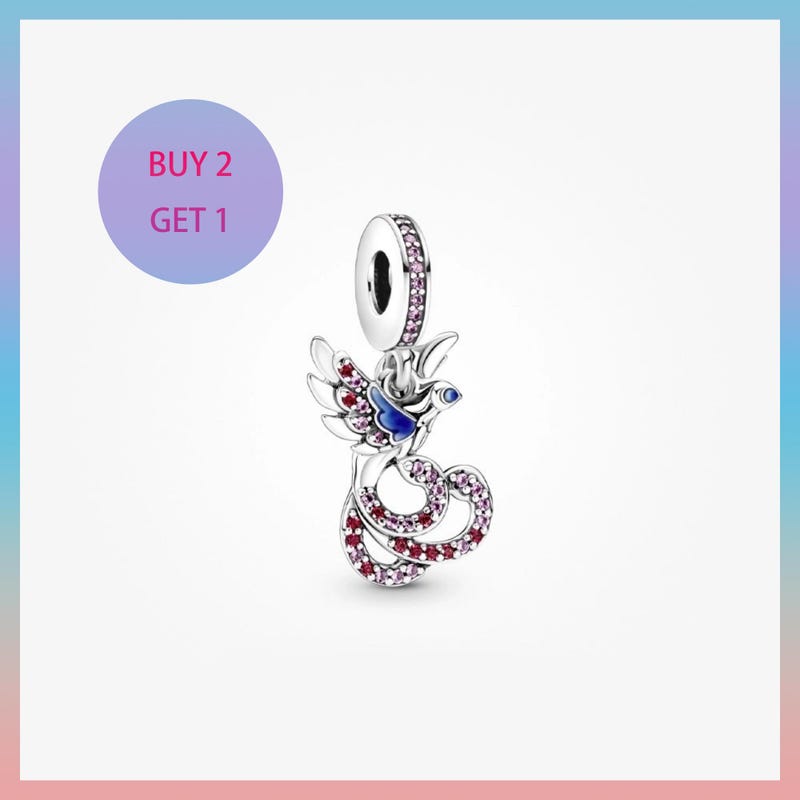 Pandora Bead Phoenix - Etsy