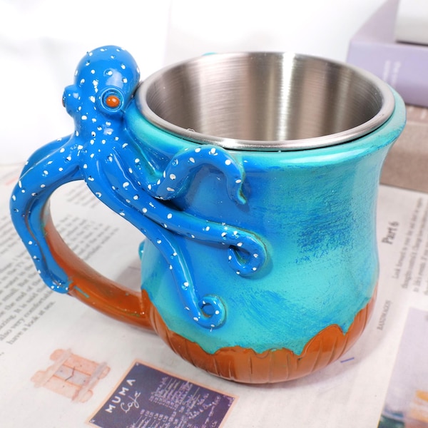 Octopus Mugs - Etsy