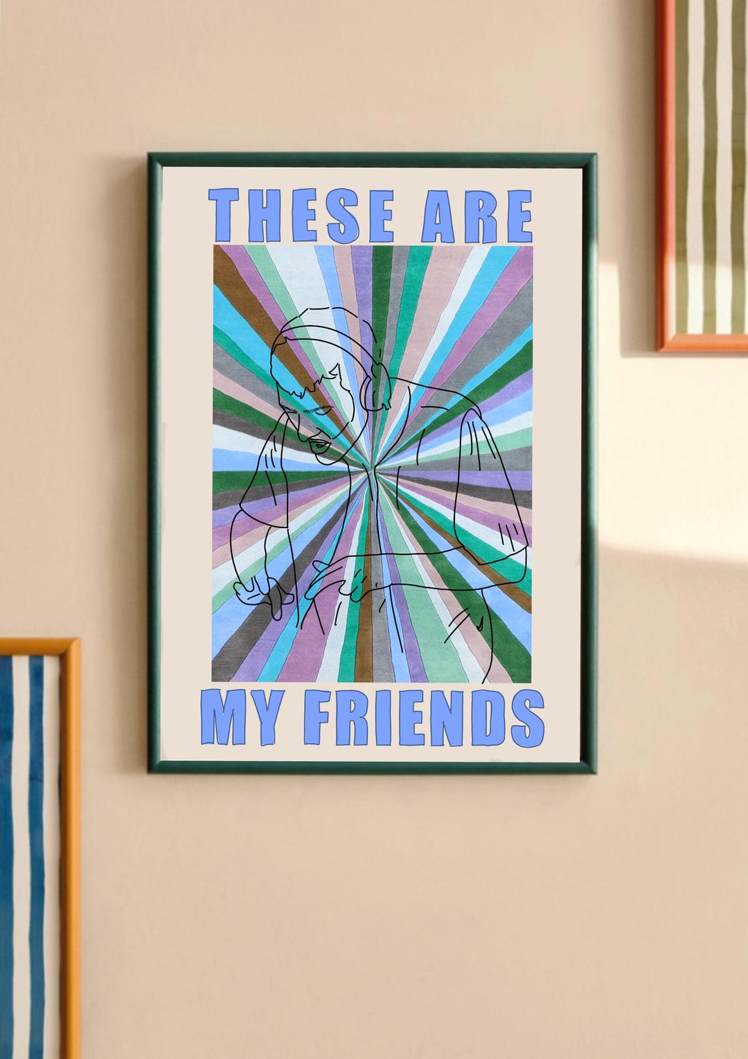 Fred Again Poster: Bright Colorful Abstract Art Print No.12 - Etsy