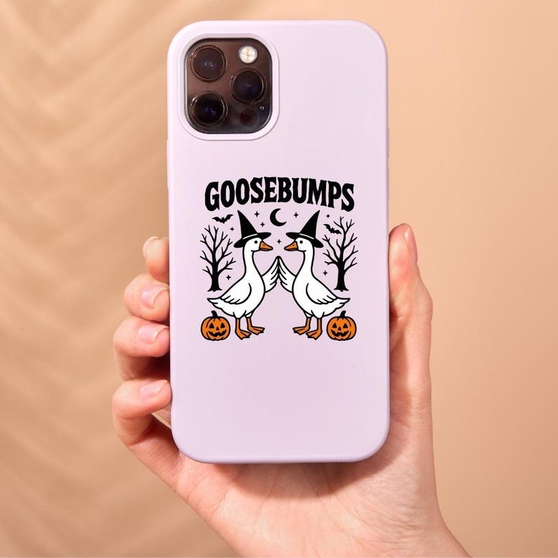 Goose Bumps Png Svg,goosebumps PNG, Pumpkin Halloween Png, Funny Goose ...