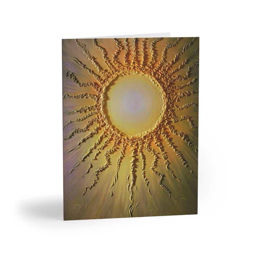 Sunshine Greeting Cards: Inspirational Custom Art, Eco-friendly ...