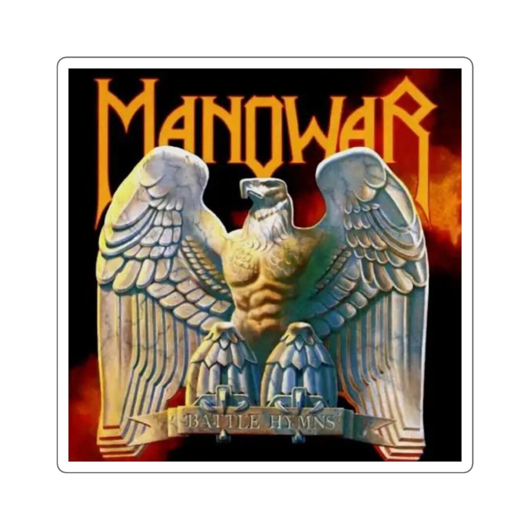 MANOWAR Vinyl Sticker, Battle Hymns Album Art Decal - Etsy