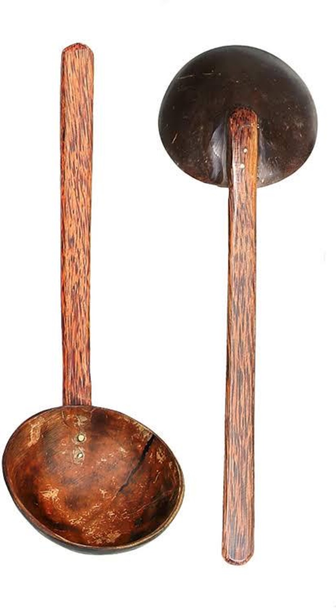 Vistarae Coconut Shell Ladle Pack of 2 - Etsy