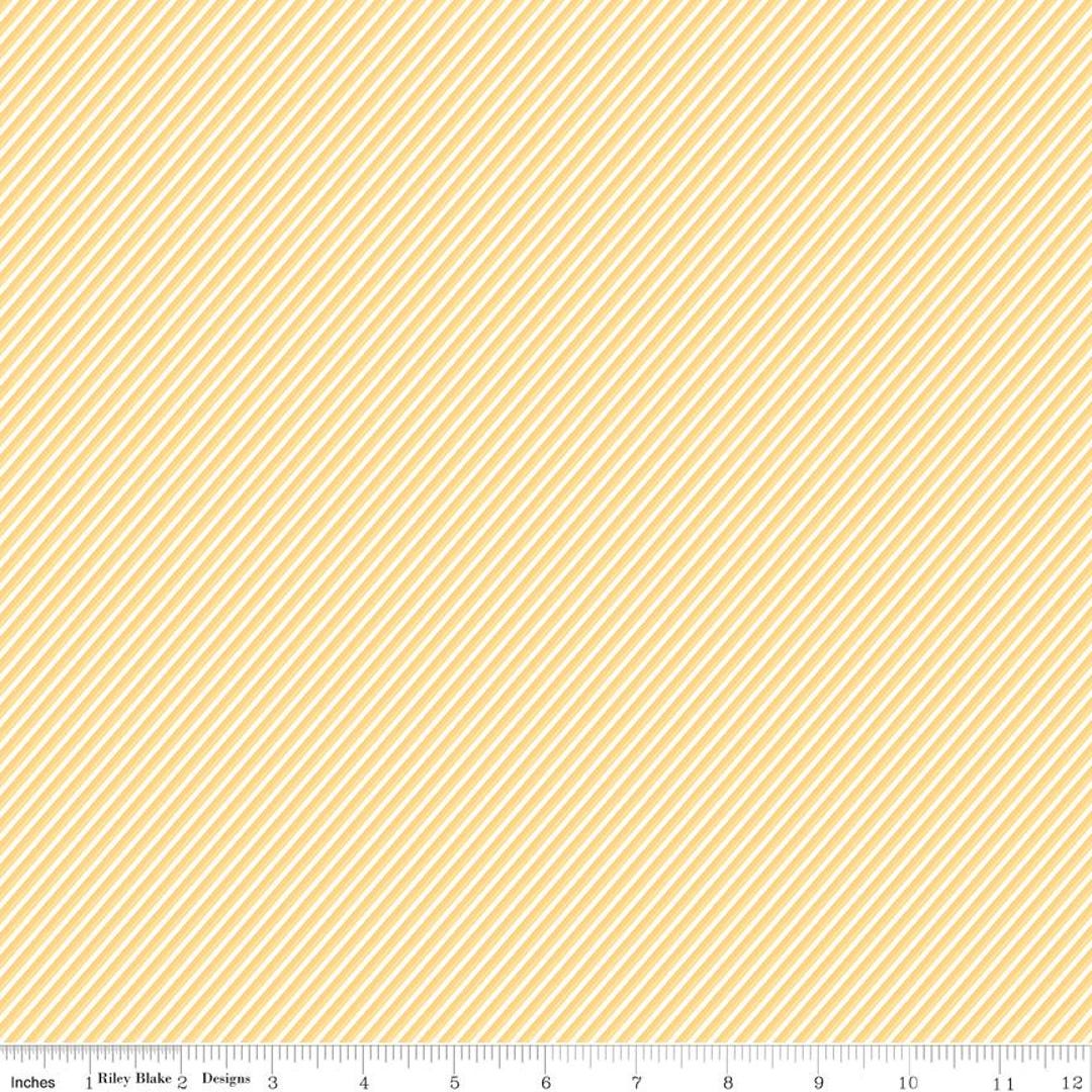 Buttercream Stripes, New Beginnings Fabric Collection, Sandy Gervais ...