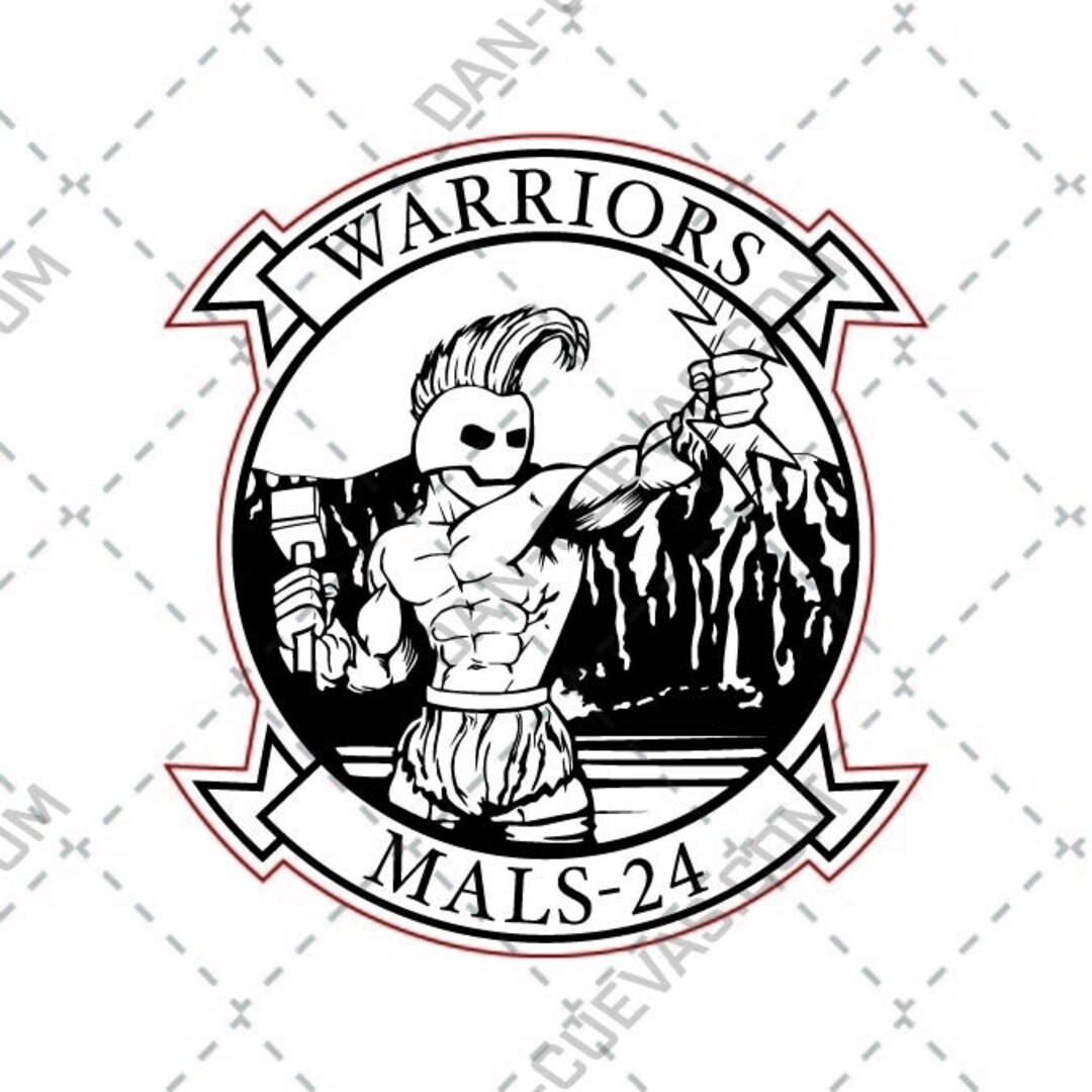 Marine Aviation Logistics Squadron 24 MALS-24 Instant Download, Ready to Engrave Cut, Decal ...