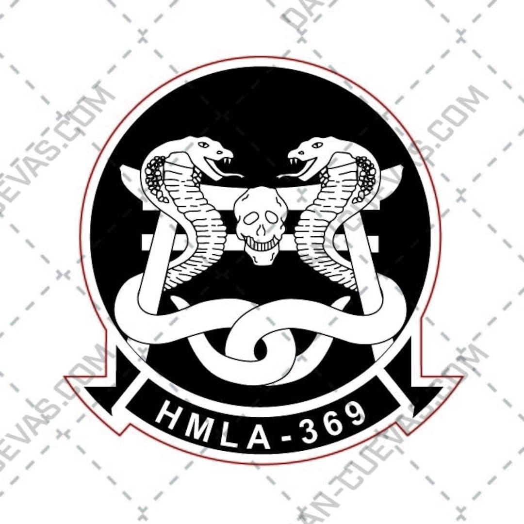Marine Light Attack Helicopter Squadron 369 HMLA-369 Instant Download ...