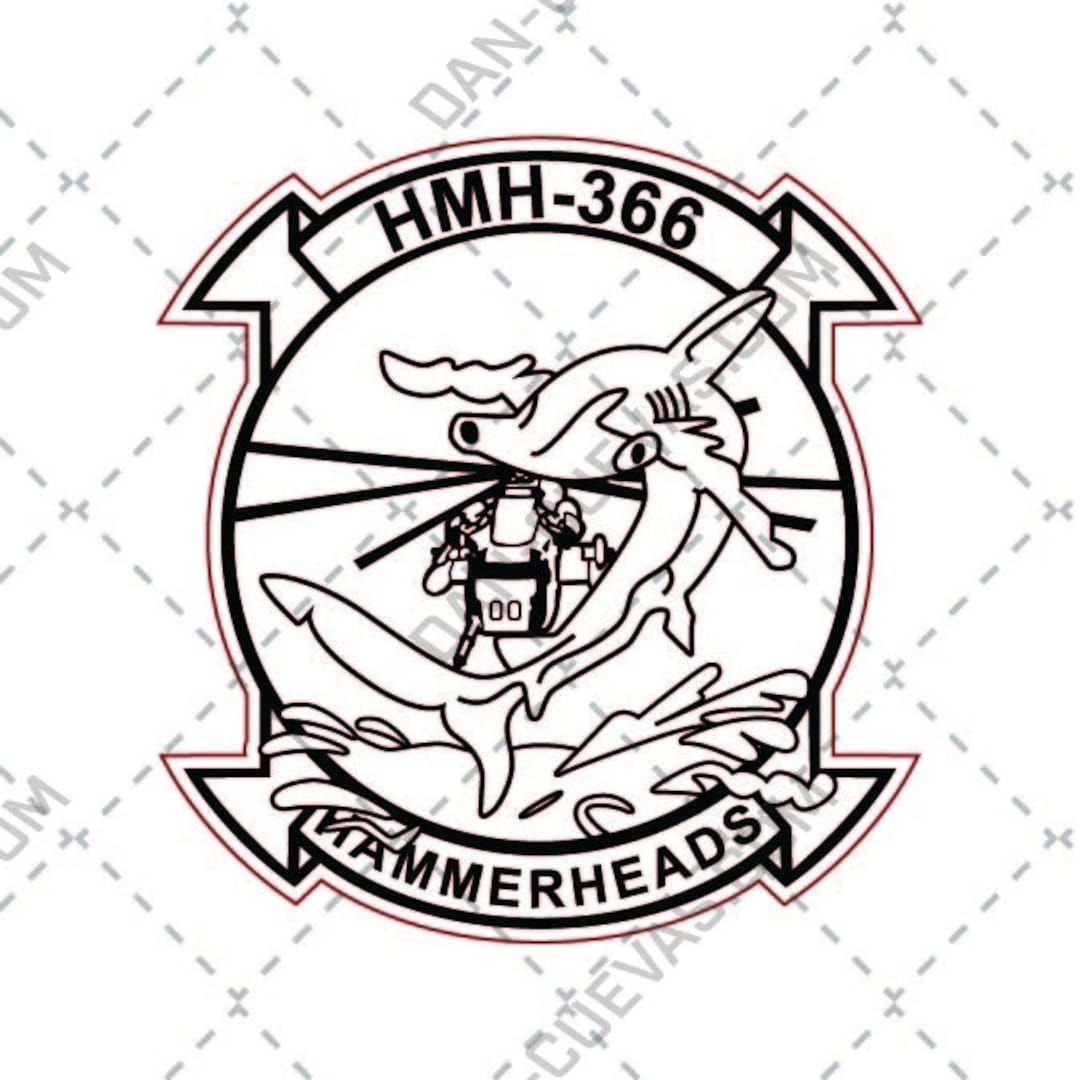 Marine Heavy Helicopter Squadron 366 HMH-366, Instant Download, Ready ...