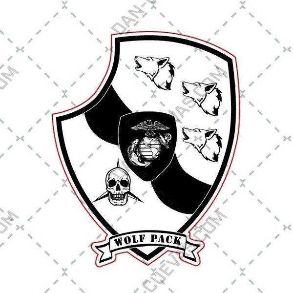 Wolfpack Decal - Etsy