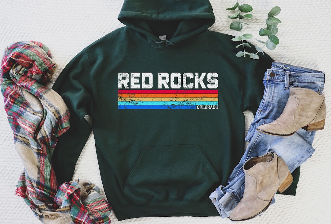 Red Rocks Colorado Hoodie, Red Rocks Colorado Tshirt, Red Rocks Shirt ...