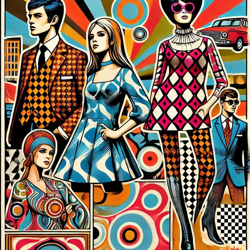 Mod Pop Art - Etsy