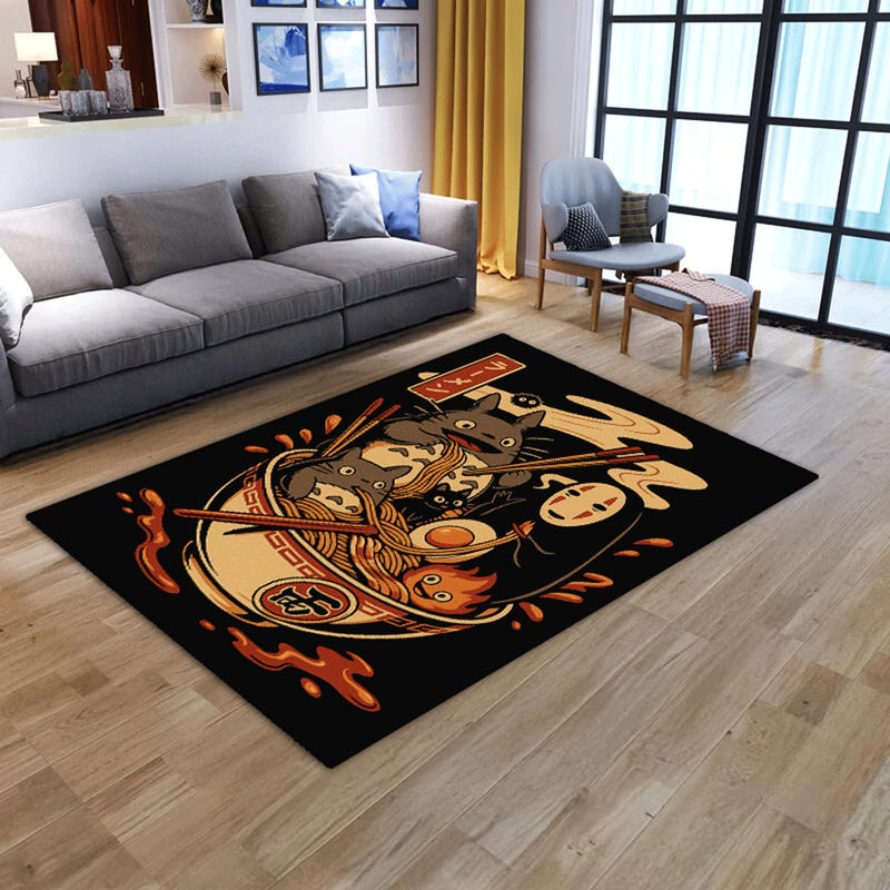 Calcifer Rugs - Etsy