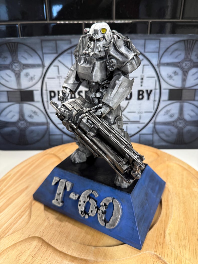 Fallout T-60 Power Armor Figure 10 Inches Tall Hand Painted. - Etsy