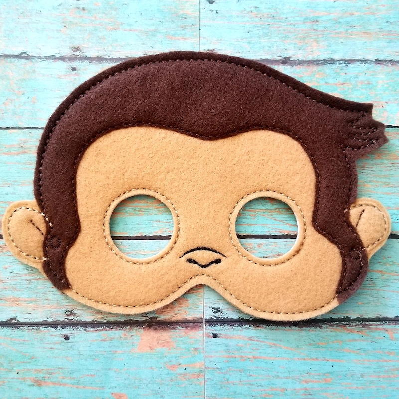 Monkey Mask - Etsy