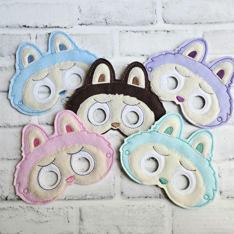 Labubu Mask for Adults - Etsy
