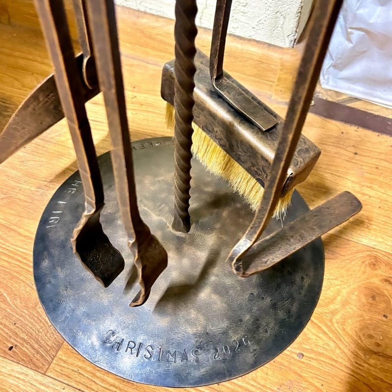 Outdoor Fireplace Iron - Etsy