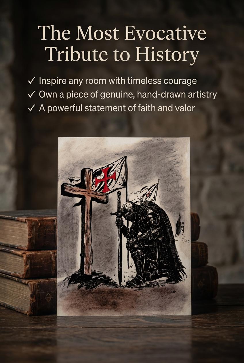 Crusader and Cross - Etsy