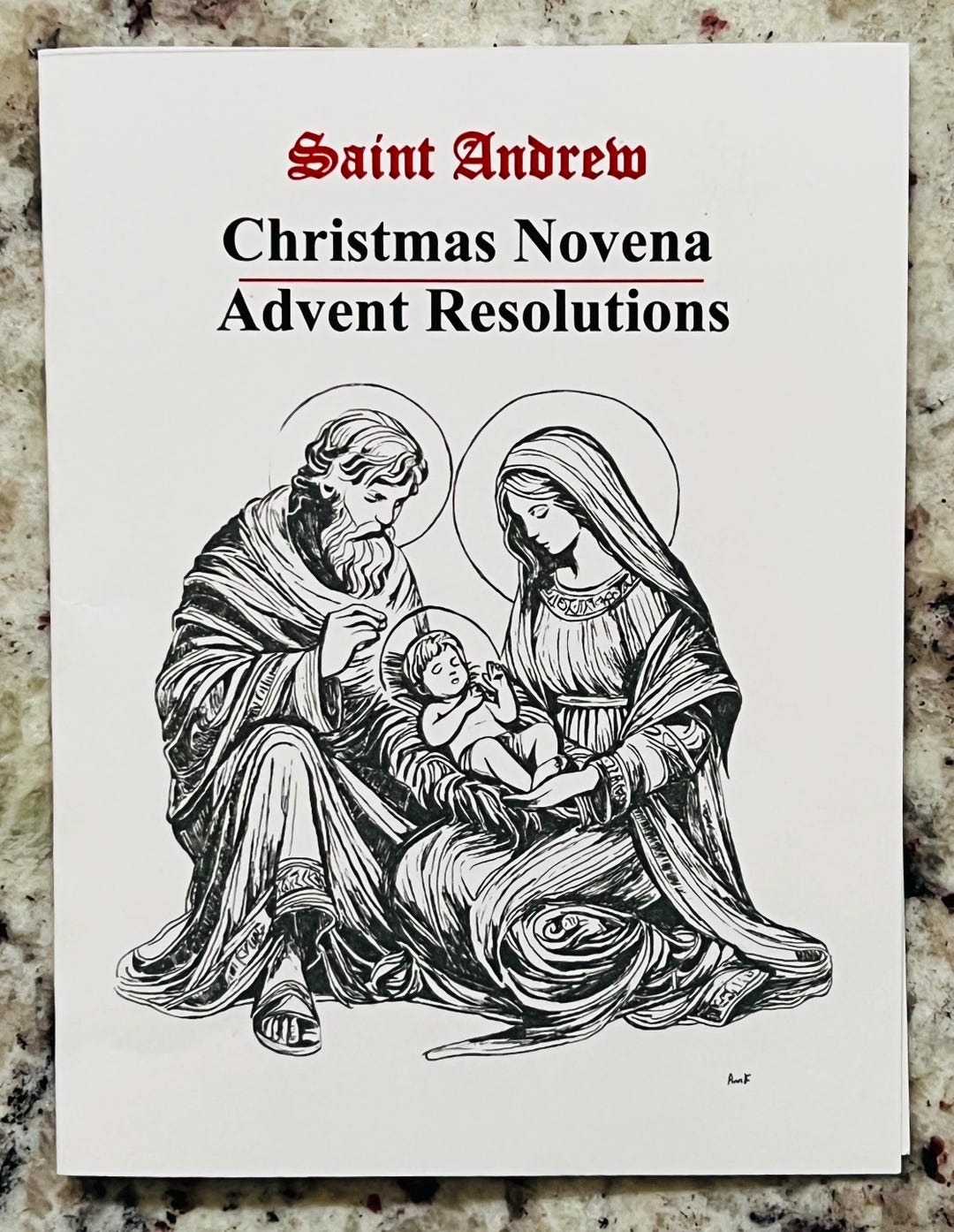 Saint Andrew Christmas Novena Booklet - Etsy