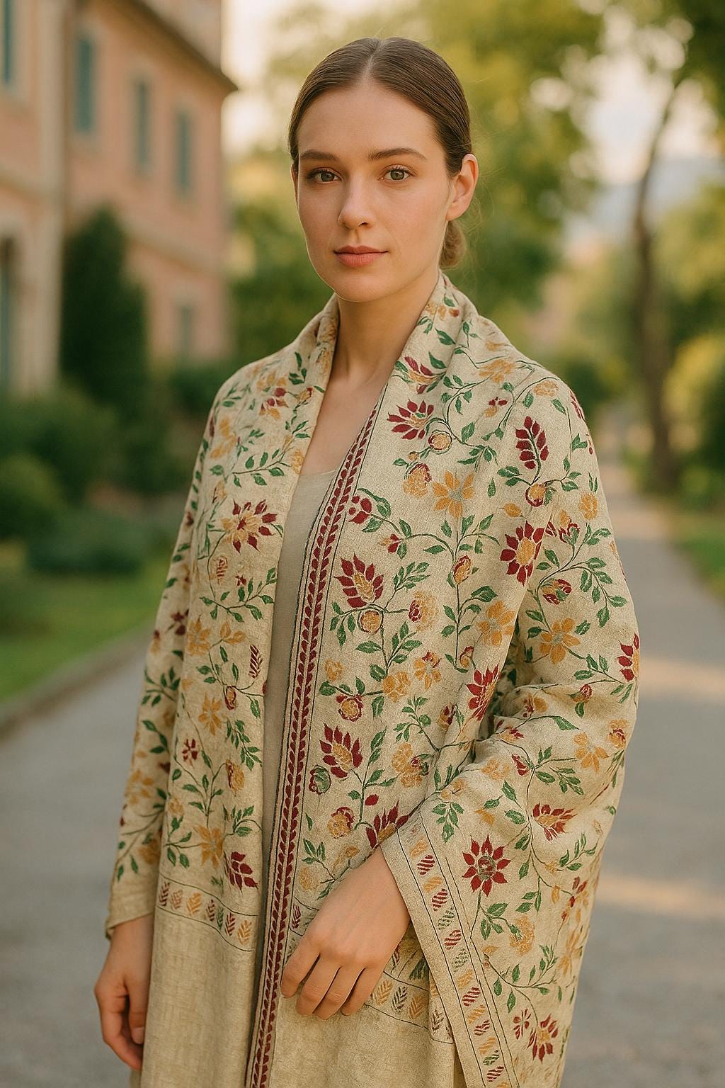 Pakistani Embroidered Pashmina Shawl: Kashmiri Embroidery, Wedding Gift ...