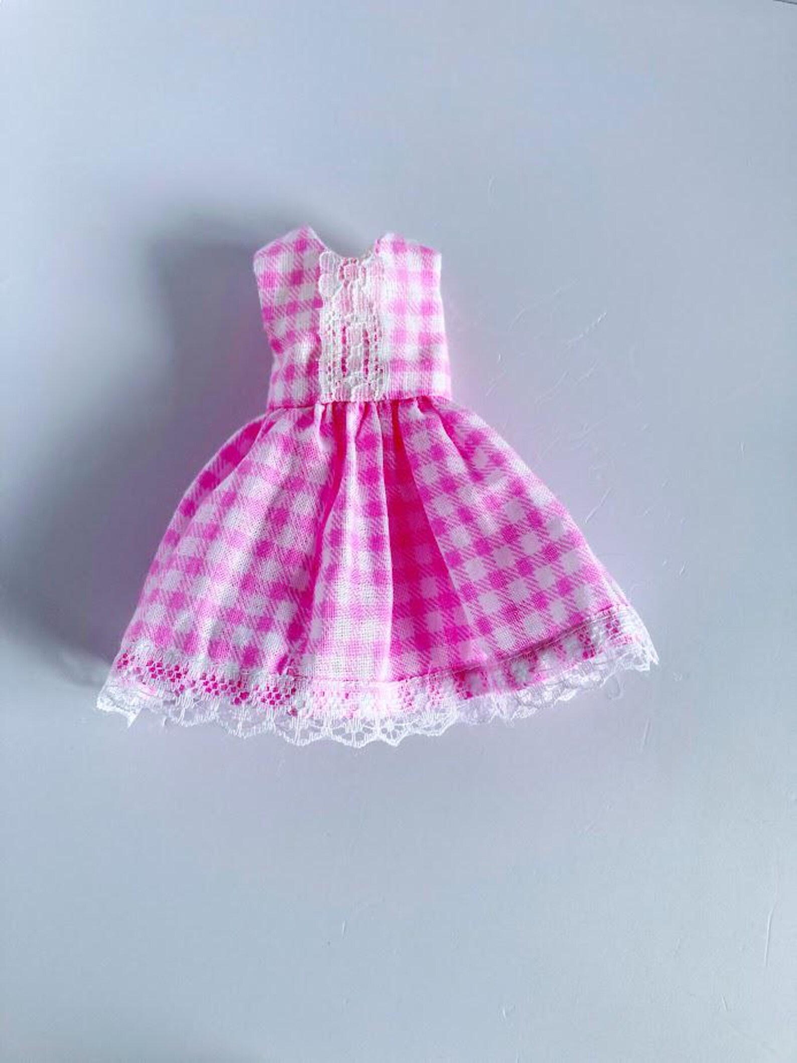 A Handmade Button-eye Doll With Pink - Etsy