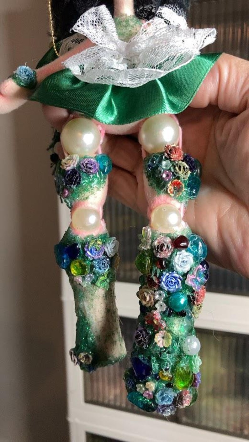 Handmade Button-eye Doll – One of a Kind Collectible - Etsy