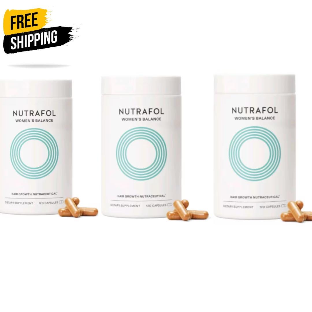 Nutrafol Women's Balance Hair Growth Capsules (age 25+) – 3 Pack | New ...