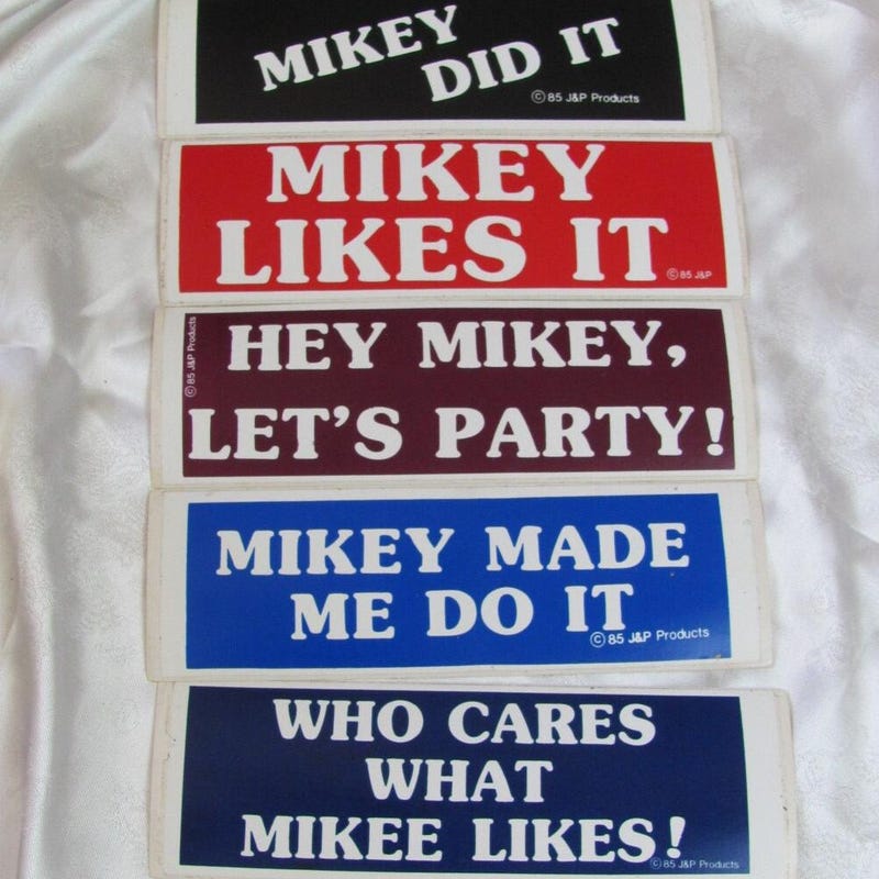 Vintage Bumper Stickers - Etsy