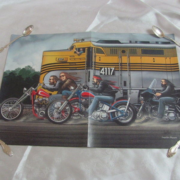 Easyrider Centerfold - Etsy