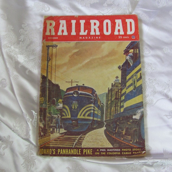 Vintage Train Ads - Etsy