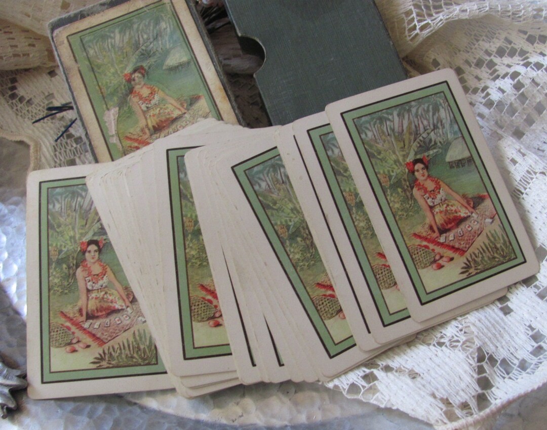 Rare Teuila 1923 Isobel Field Strong Fortune Telling Cards Complete Set ...