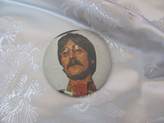 John Lennon Pin Back Button Lapel Pin Original Vintage - Etsy