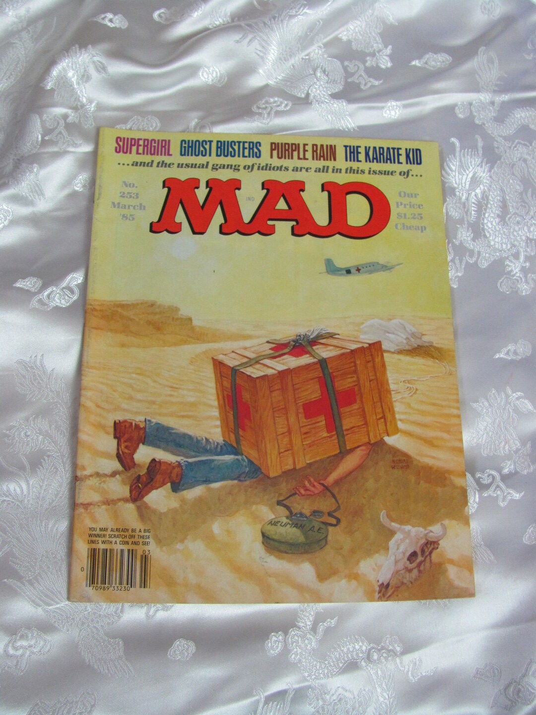 Vintage MAD Magazine March 1985 253 // Purple Rain 1970's 1980's Comedy ...