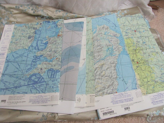 Global Jet Navigator Chart Aviation Pilot's Tactical | Etsy