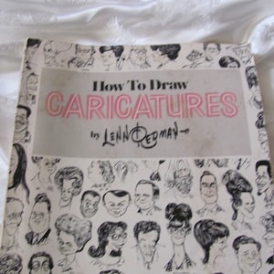 How to Draw Caricatures by Lenn Redman Book // Art Artist Instruction ...