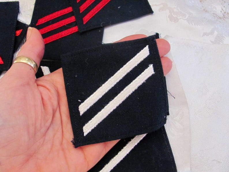 Navy Enlisted Rank Insignia Military Patch Uniform - Your Choice ...