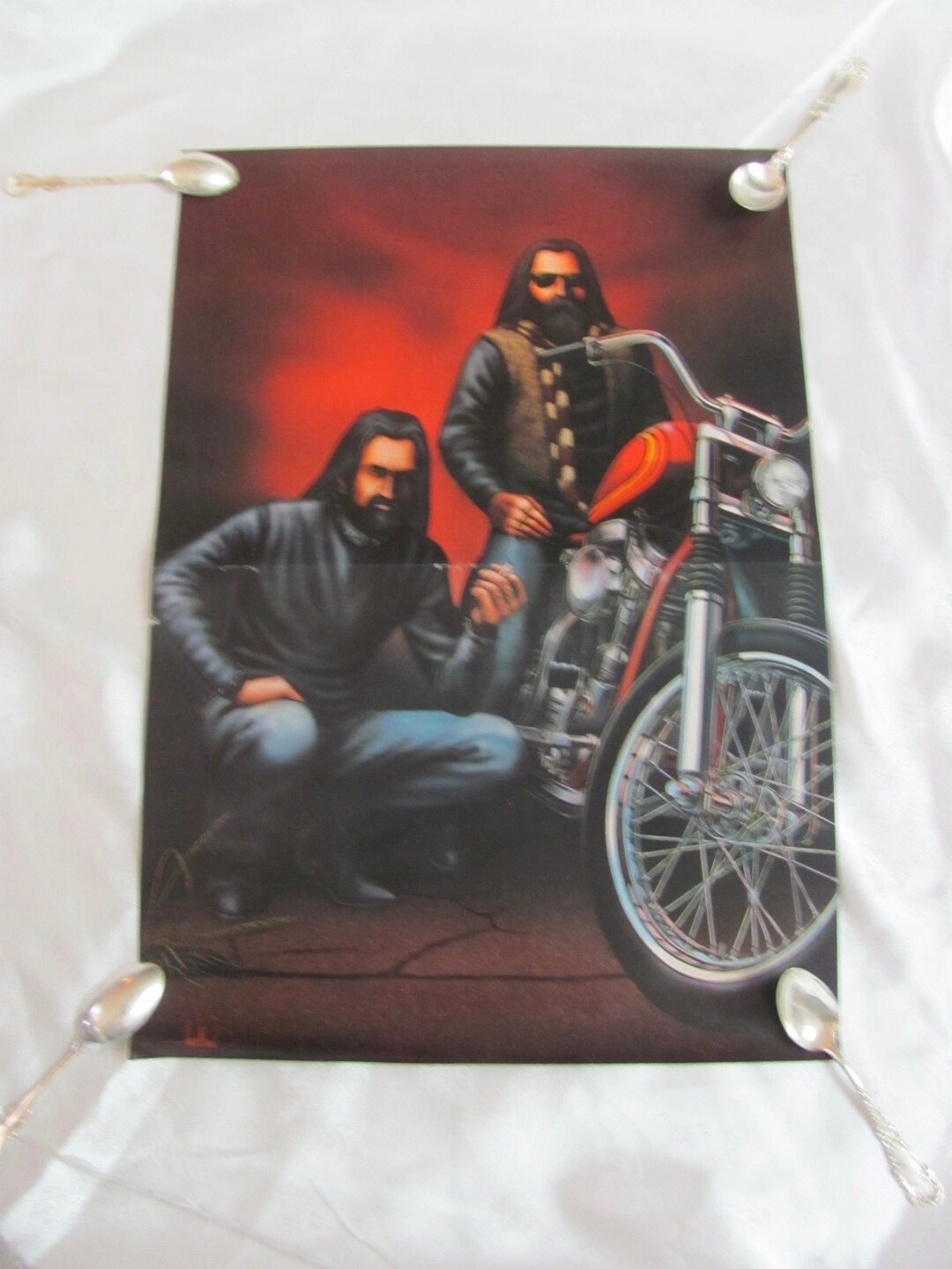 David Mann Art Centerfold // Easyriders Magazine Biker Motorcycle ...