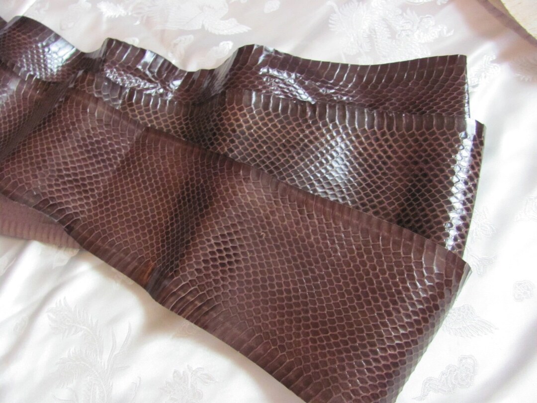 Snake Skin Pelt Leather Genuine Tanned Natural Exotic Hide Taxidermy ...