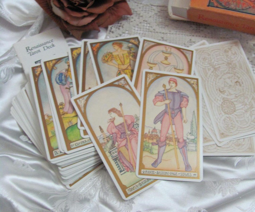 Renaissance Tarot Deck Fortune Telling Cards // Brian Williams ...