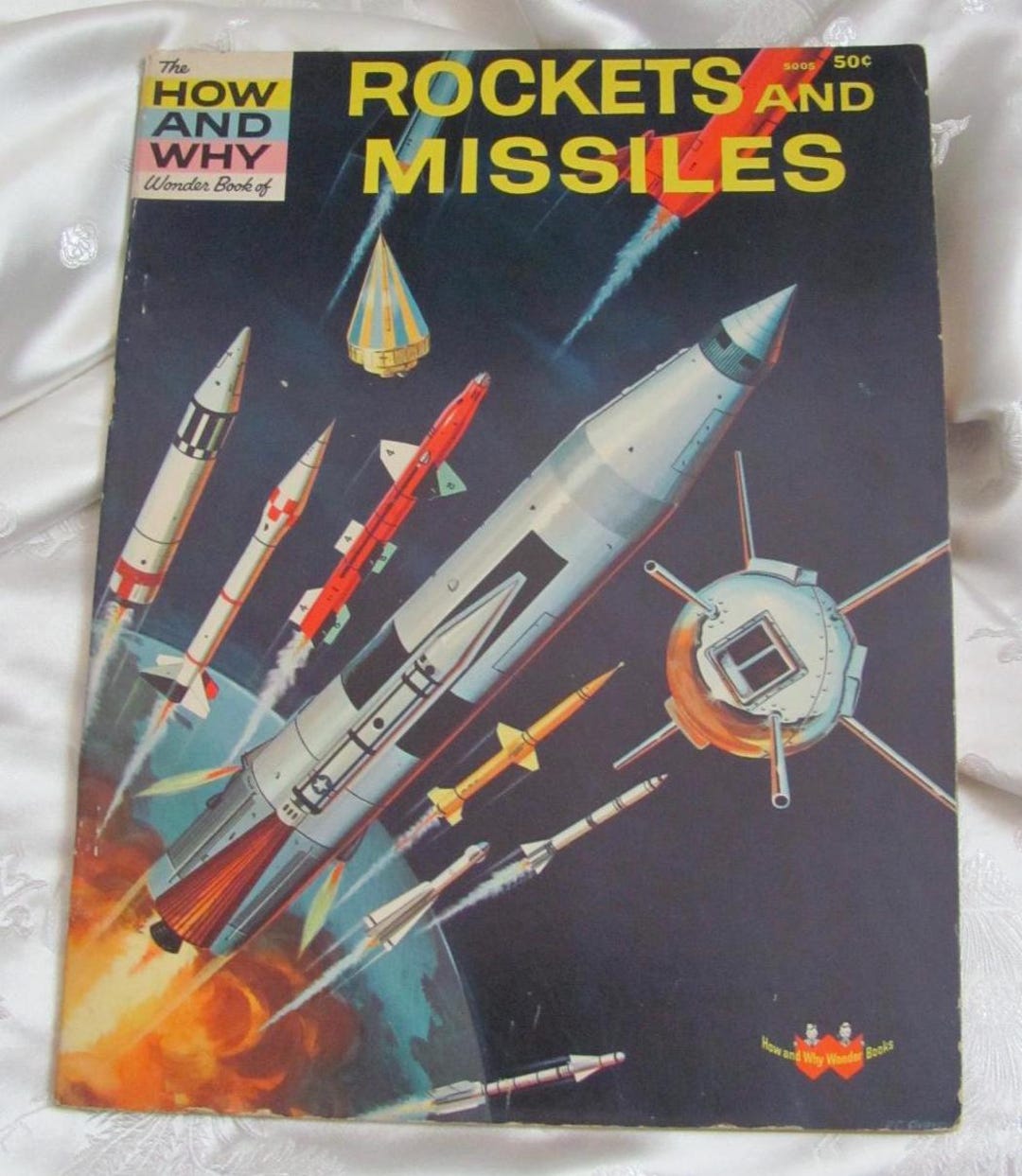 How and Why Magazine Book Rockets and Missiles // Wonder Book ...