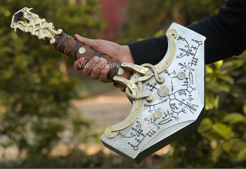 God of War Mjolnir: 16" Stainless Steel Thor Hammer - Etsy