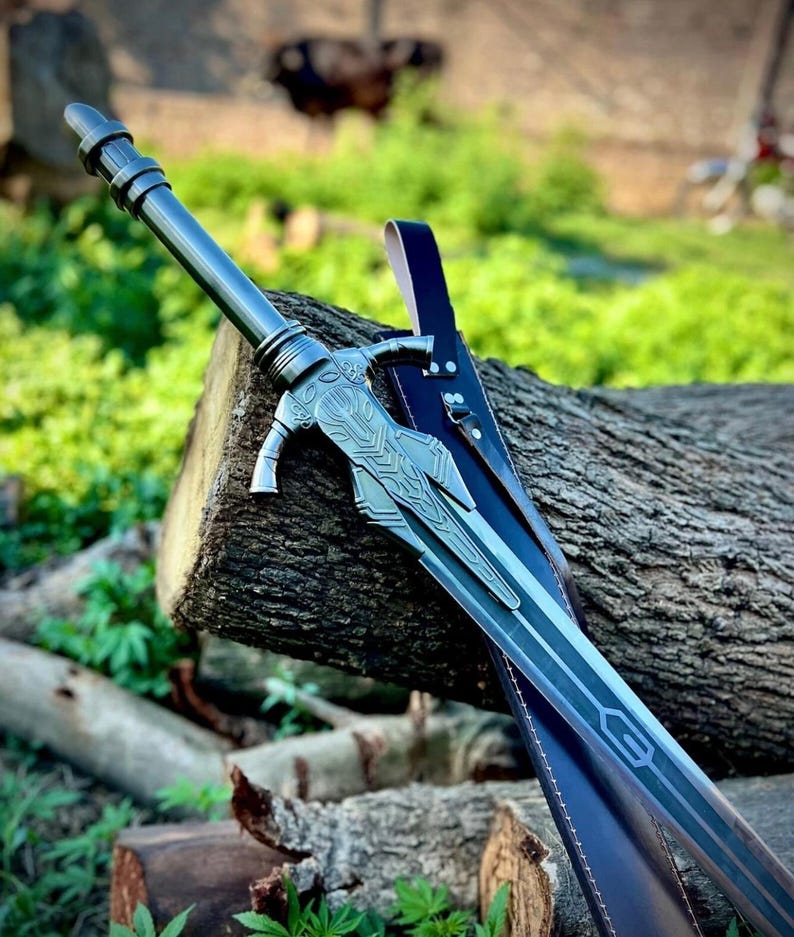 Handmade Dark Fantasy Sword Prop, Undead Knight Cosplay Display, Luxury ...